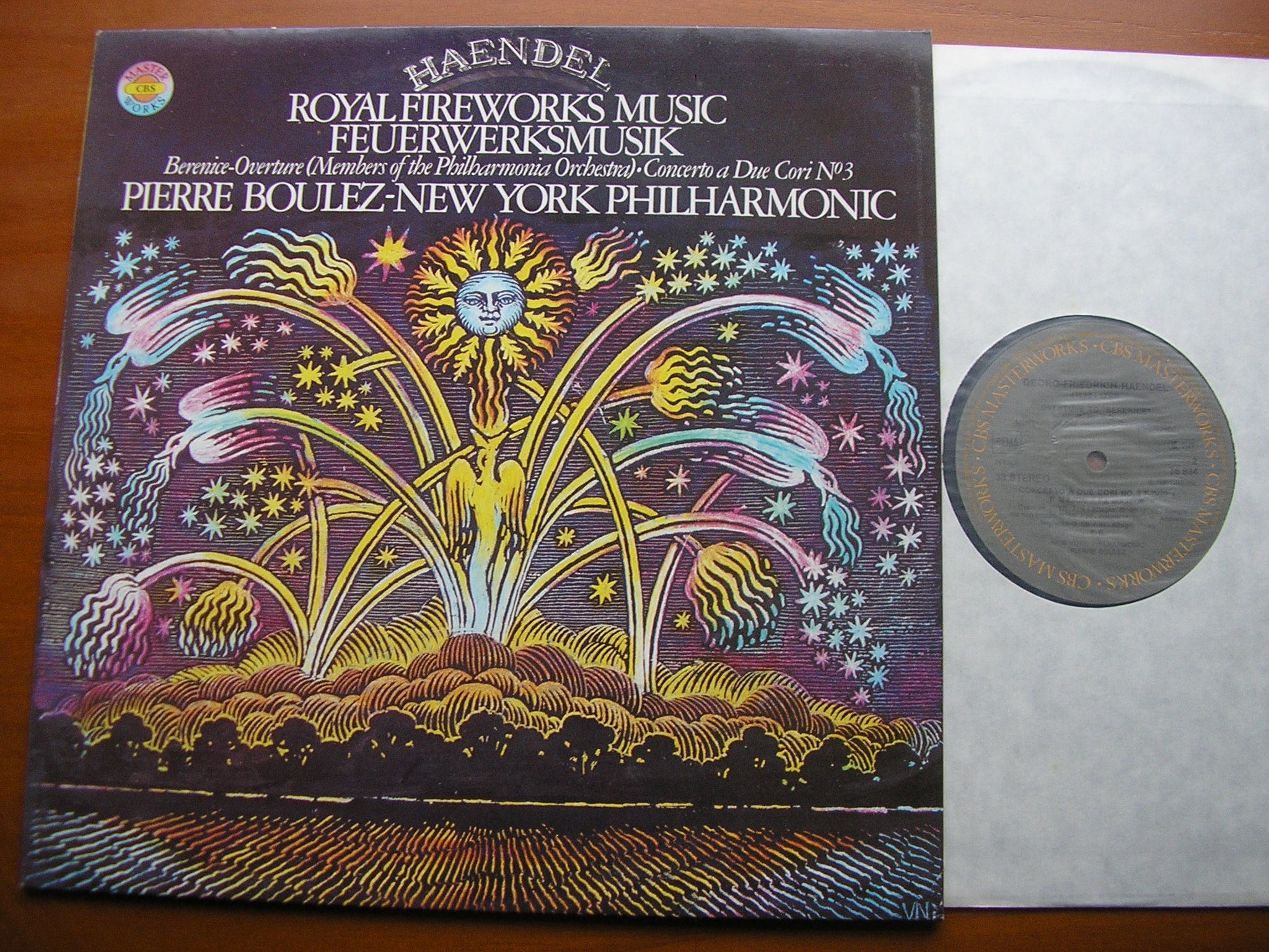 HANDEL: ROYAL FIREWORKS MUSIC / OVERTURE Berenice / CONCERTO No. 3 'a ...