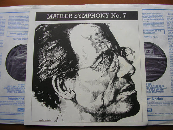 MAHLER: SYMPHONY No. 7 SOLTI / CHICAGO SYMPHONY SET 518 / 9 – Kingsway Hall Classical Records