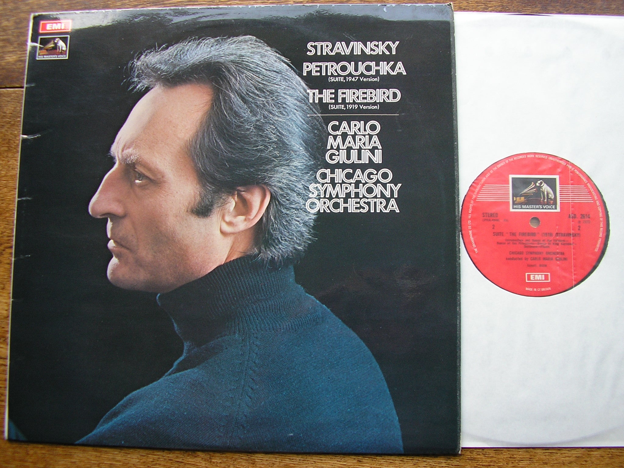 STRAVINSKY: THE FIREBIRD Suite / PETROUCHKA Suite GIULINI / CHICAGO SY – Kingsway Hall Classical ...