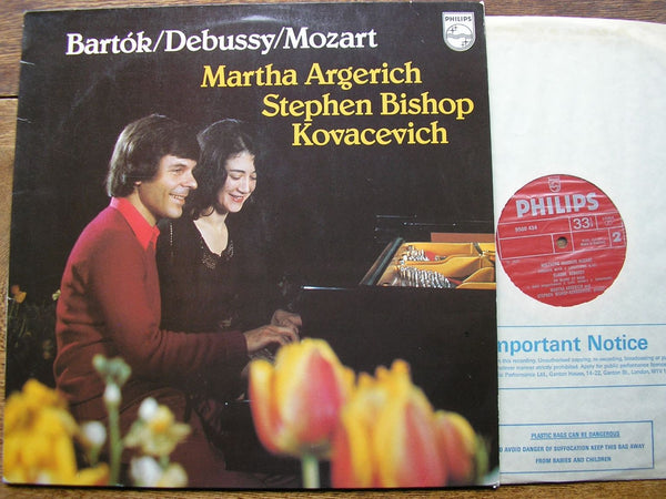 BARTOK: SONATA FOR TWO PIANOS & PERCUSSION ARGERICH / BISHOP / DE ROO – Kingsway Hall Classical ...