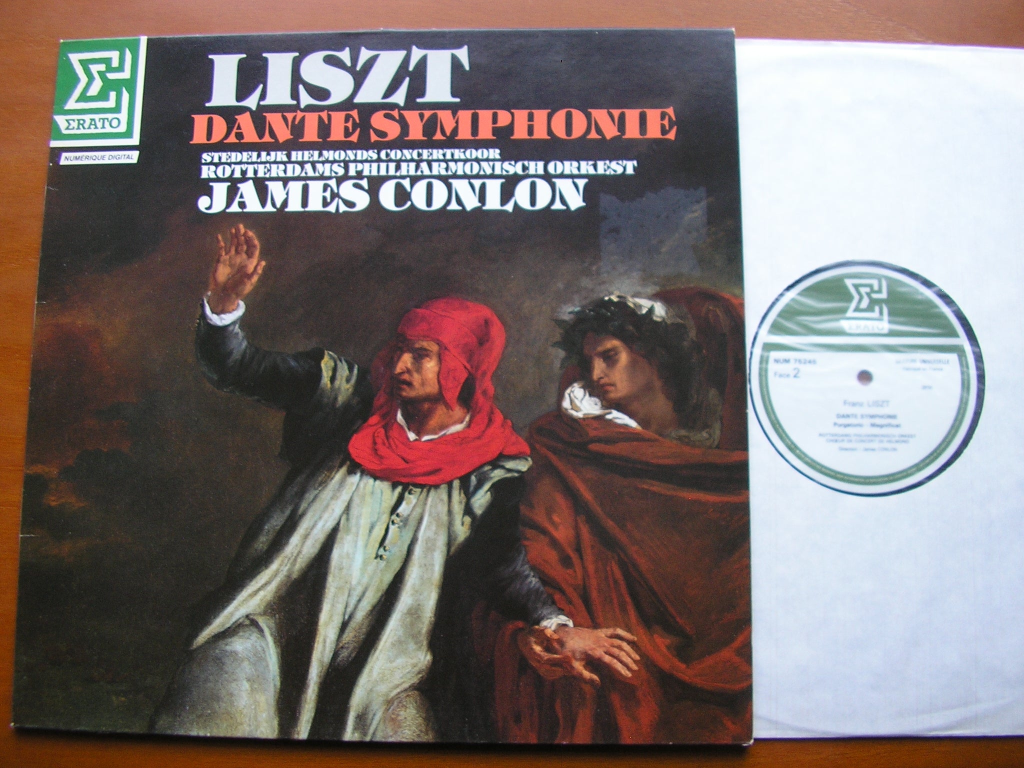 LISZT: DANTE SYMPHONY CONLON / ROTTERDAM PHILHARMONIC NUM 75245 ...