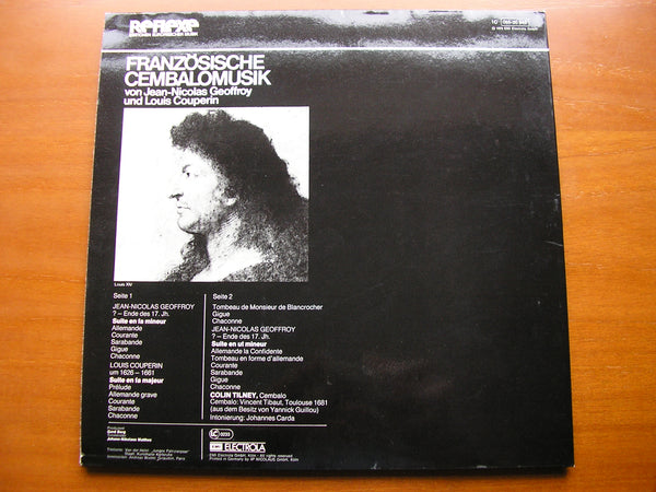 FRENCH HARPSICHORD MUSIC: COUPERIN / GEOFFROY COLIN TILNEY 065 30 945 ...