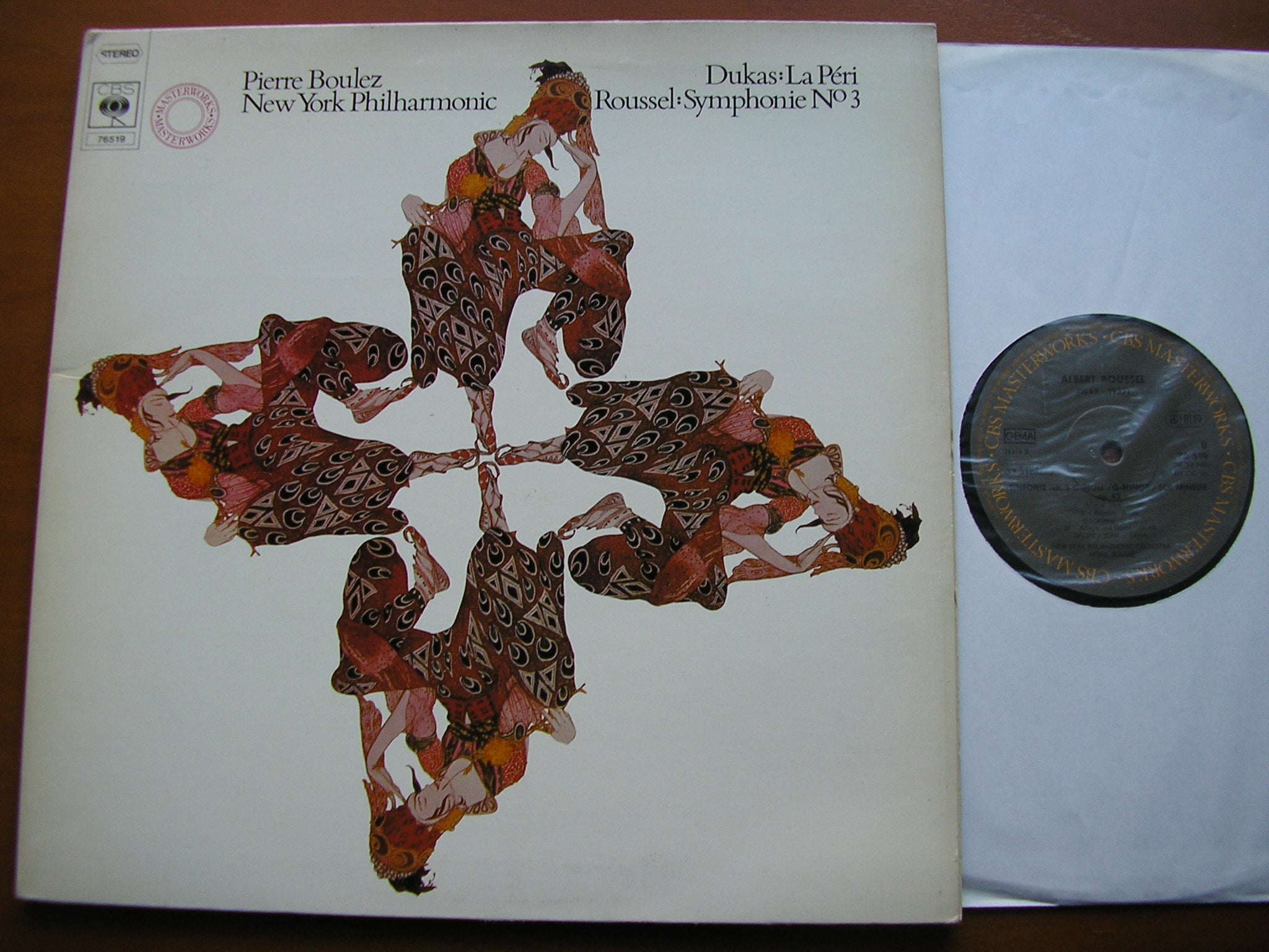 DUKAS: LA PERI / ROUSSEL: SYMPHONY No. 3 BOULEZ / NEW YORK PHILHARMONI ...