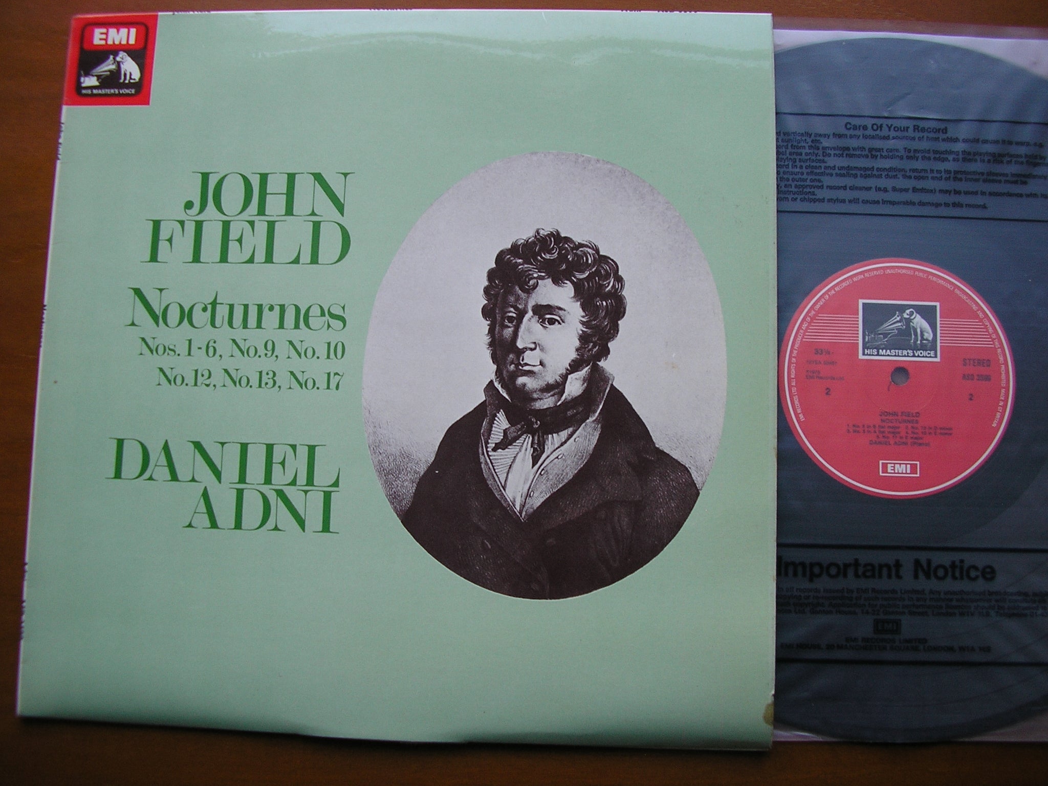 FIELD: NOCTURNES DANIEL ADNI ASD 3599 – Kingsway Hall Classical Records
