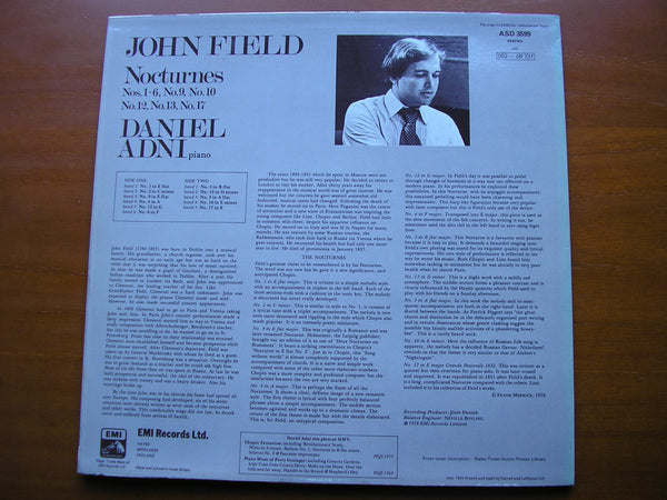 FIELD: NOCTURNES DANIEL ADNI ASD 3599 – Kingsway Hall Classical Records