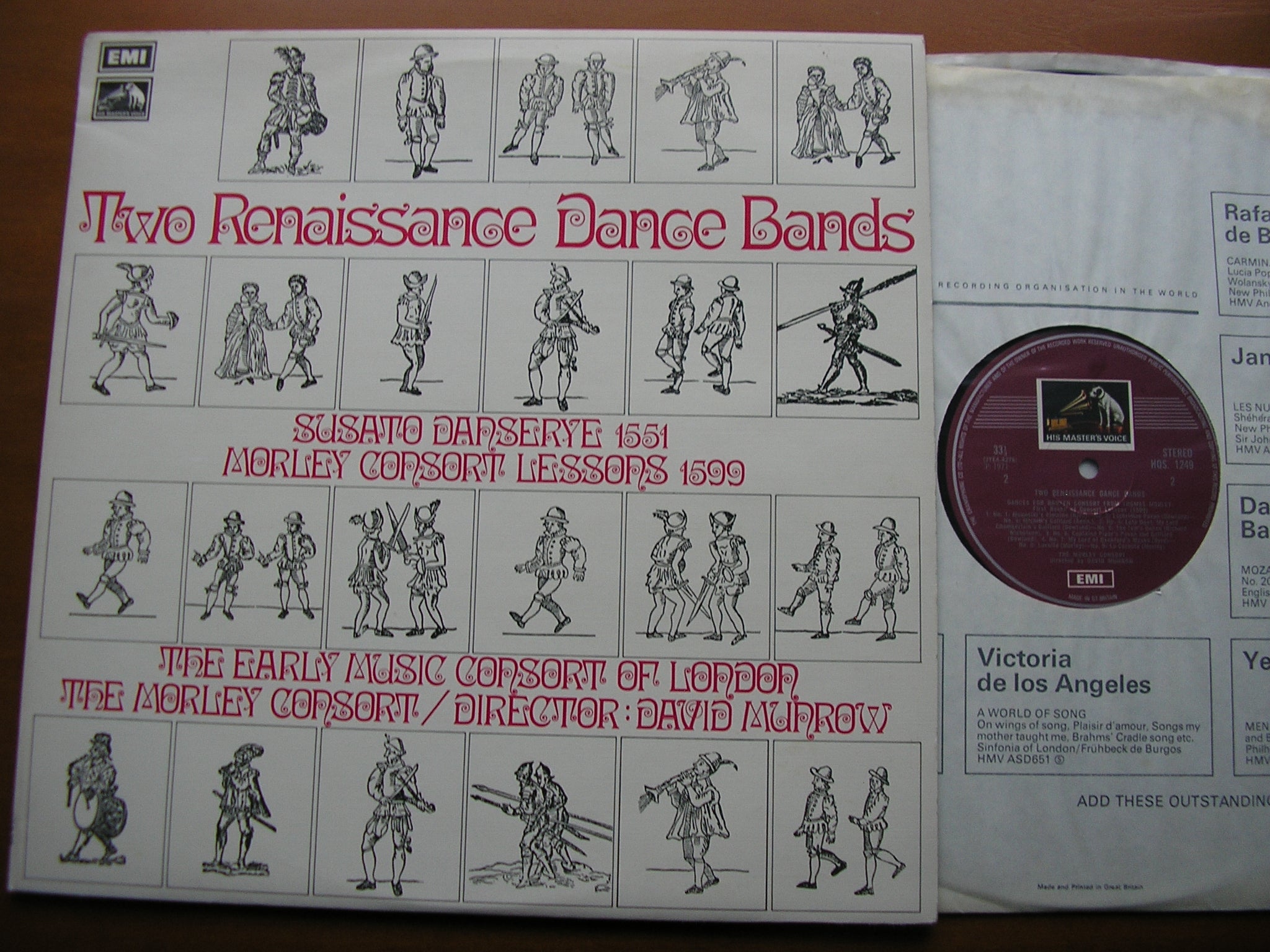 TWO RENAISSANCE DANCE BANDS SUSATO: THE DANSERYE / MORLEY: THE FIRST B ...