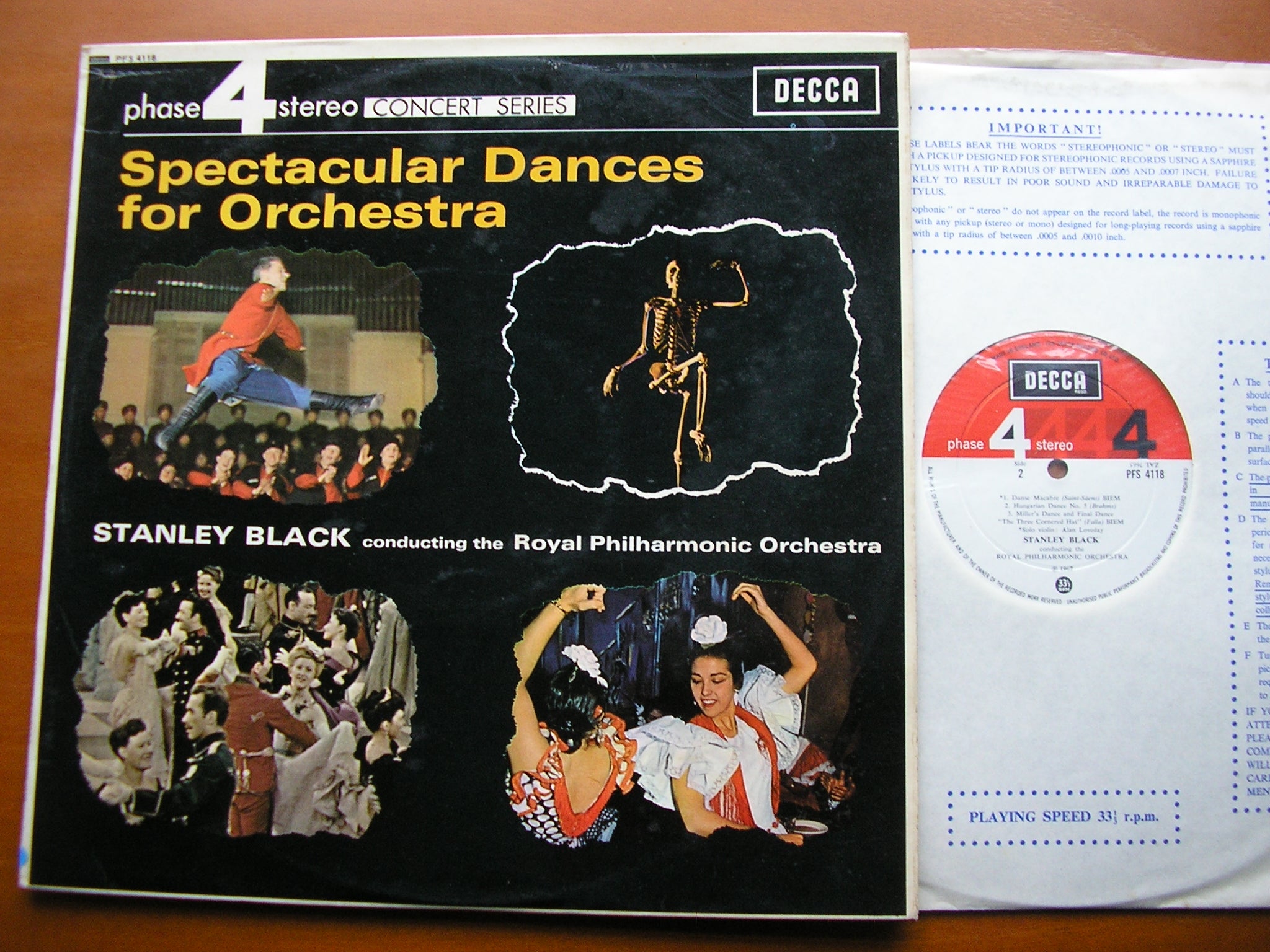 SPECTACULAR DANCES FOR ORCHESTRA: DVORAK / STRAUSS / BRAHMS / SAINT-SA ...