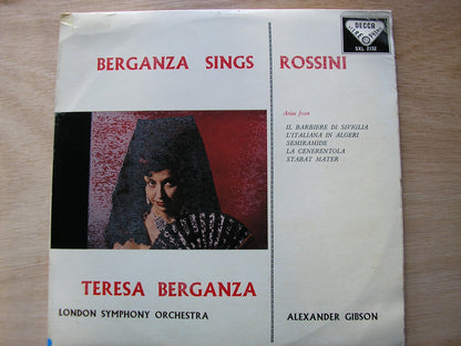 BERGANZA SINGS ROSSINI: OPERA ARIAS / STABAT MATER BERGANZA / LONDON S ...