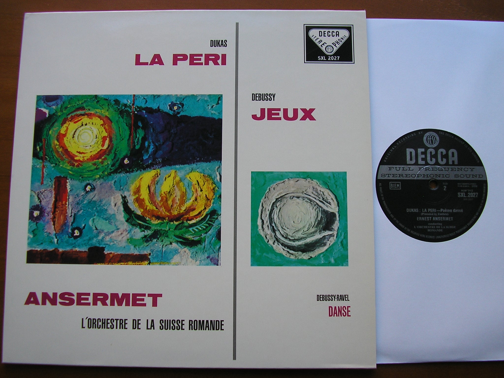 SXL 2027 DUKAS: LA PERI / DEBUSSY: JEUX ANSERMET/ SUISSE ROMANDE ORCHE ...