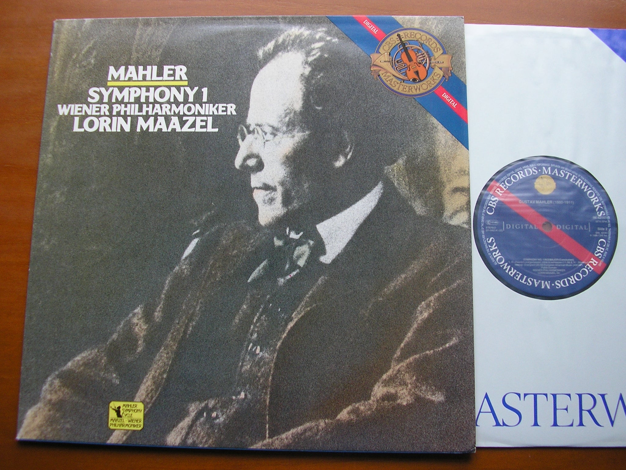 MAHLER: SYMPHONY No. 1 MAAZEL / VIENNA PHILHARMONIC IM 42141 – Kingsway ...