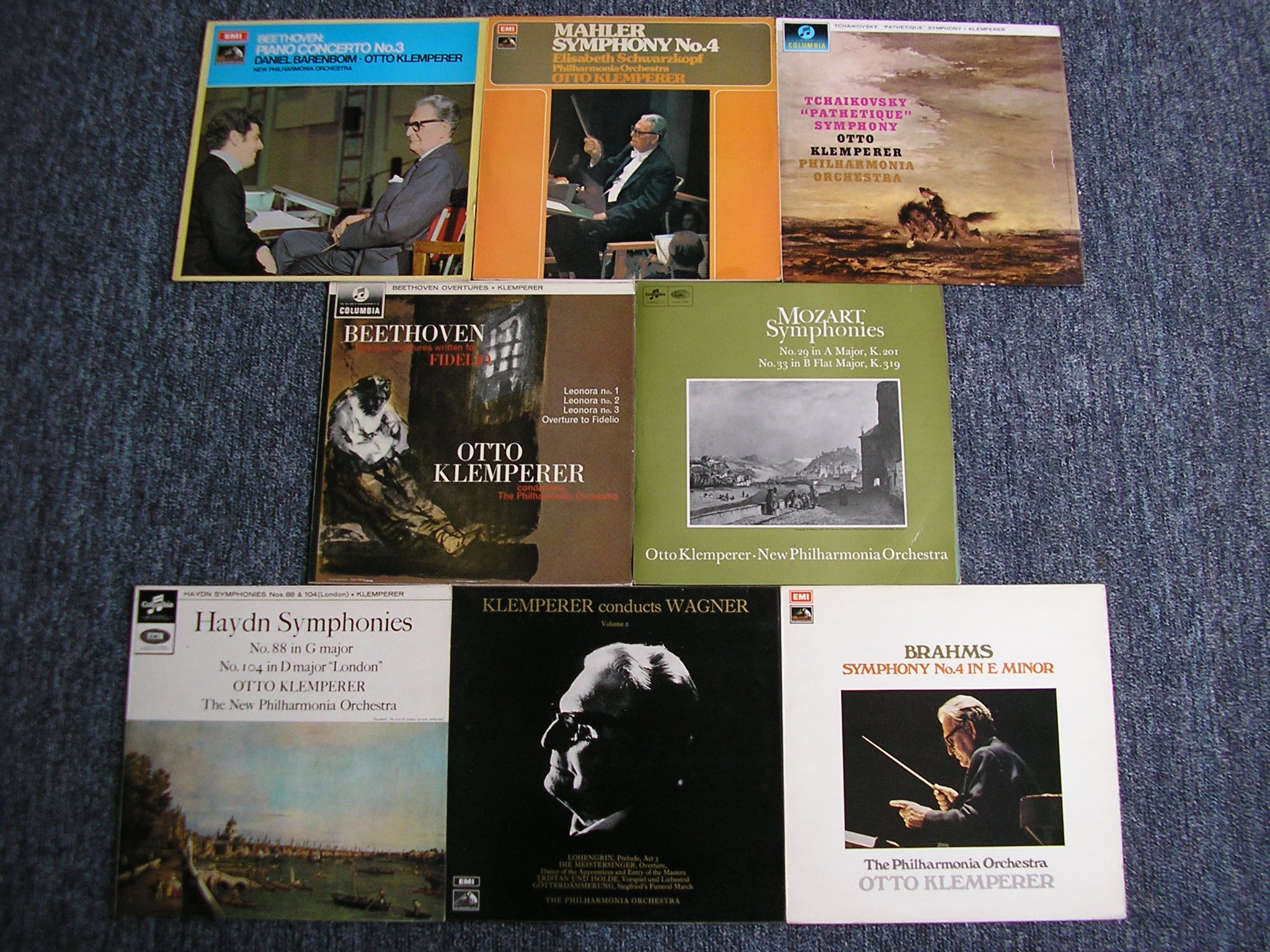 8 LP Classical Collections - OTTO KLEMPERER – Kingsway Hall Classical ...