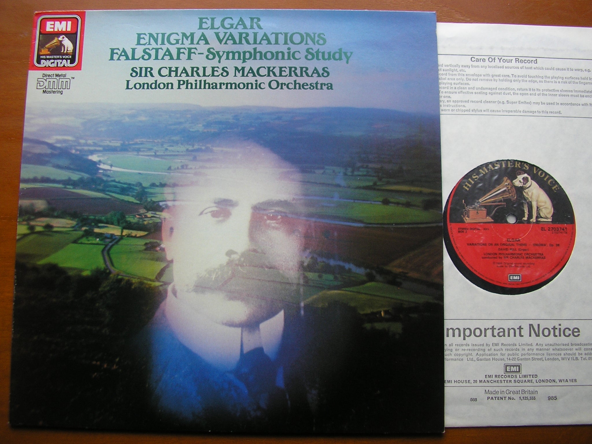 ELGAR: FALSTAFF / ENIGMA VARIATIONS MACKERRAS / LONDON PHILHARMONIC 27 ...