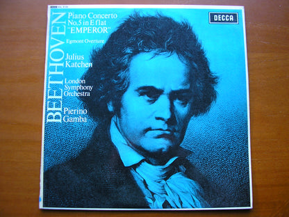 SXL 6109 BEETHOVEN: PIANO CONCERTO No. 5 'Emperor' KATCHEN / LONDON SY ...