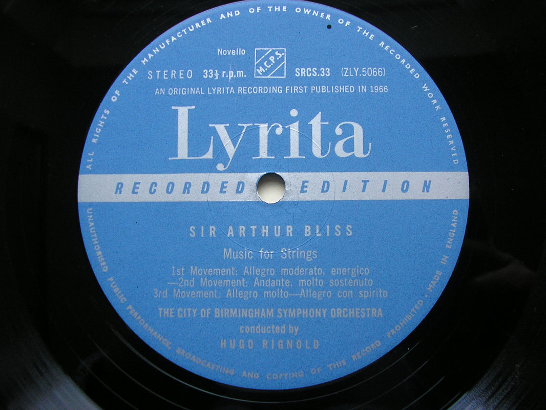 Lyrita – Kingsway Hall Classical Records