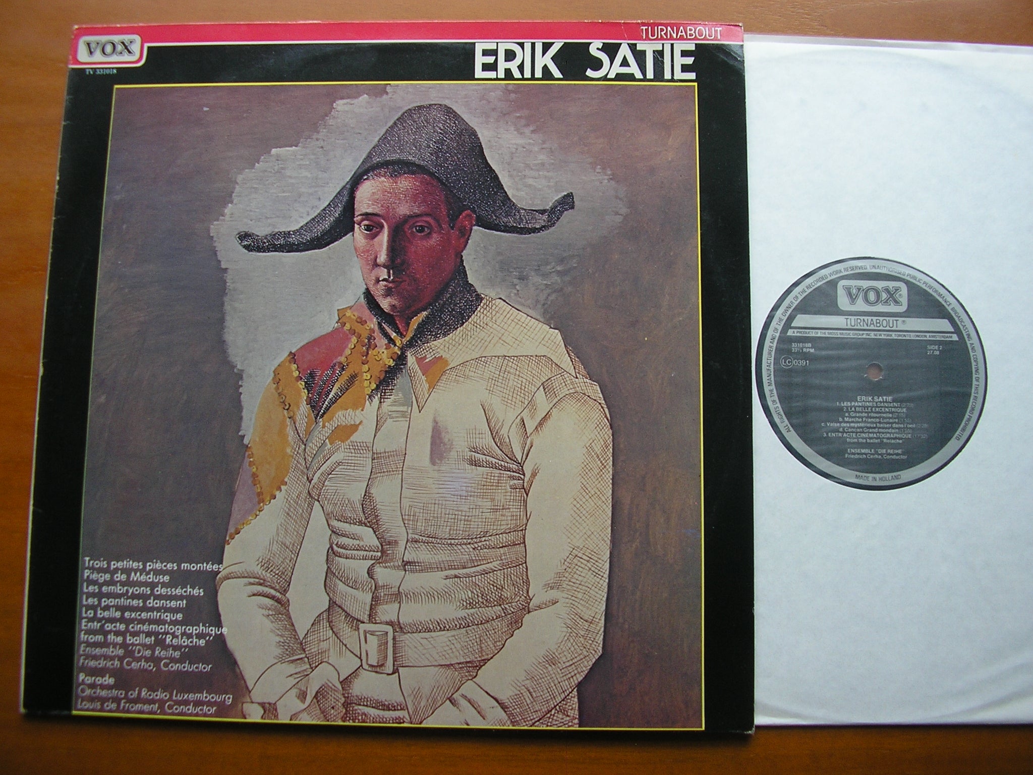 SATIE: PARADE / LA BELLE EXCENTRIQUE / 3 LITTLE BALLET PIECES / THE ME ...