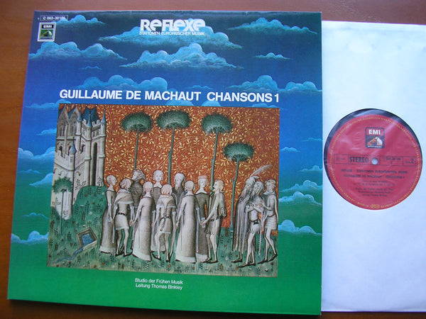 GUILLAUME DE MACHAUT CHANSONS 1 STUDIO OF EARLY MUSIC / BINKLEY 063-30 ...