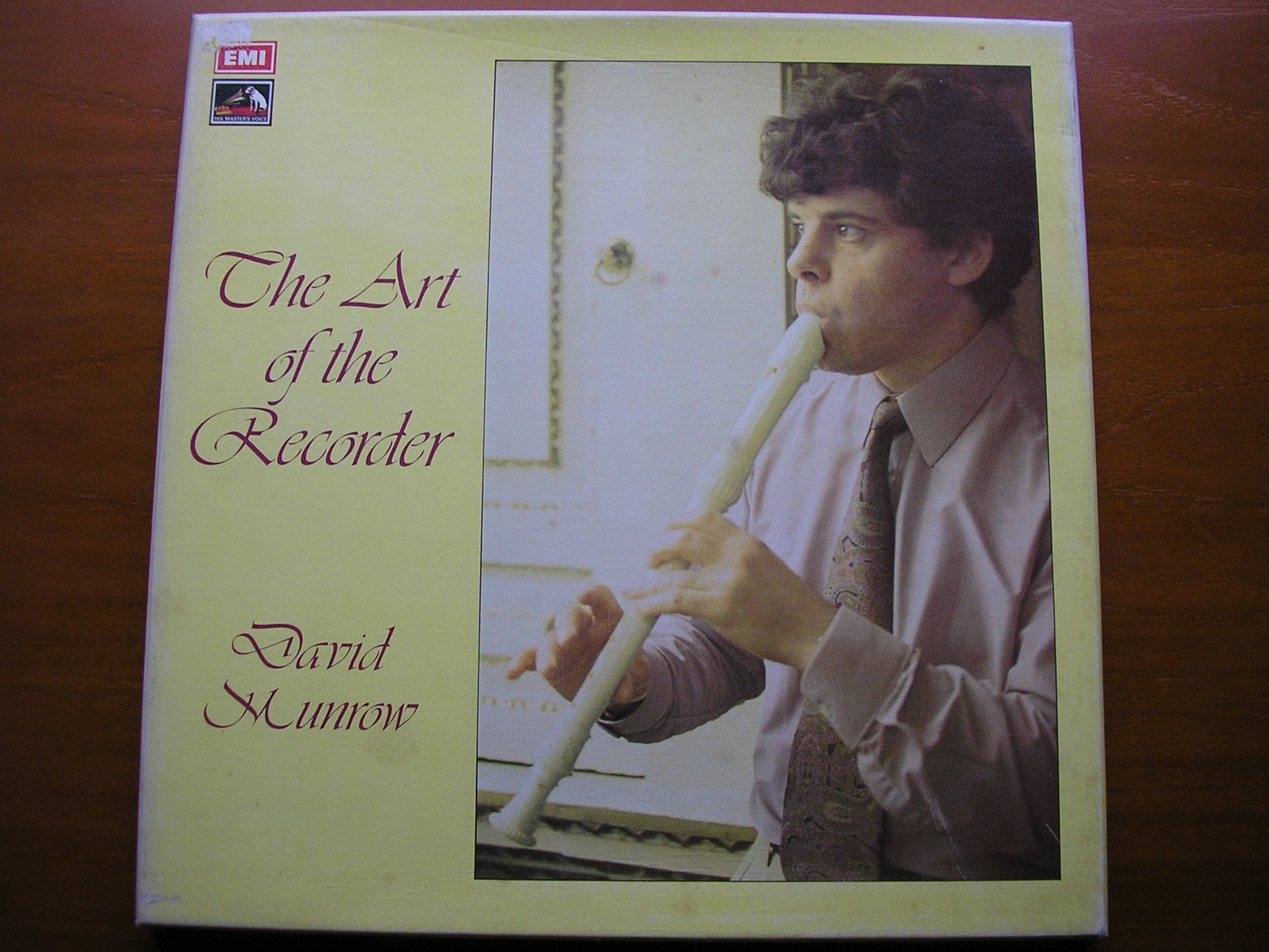 THE ART OF THE RECORDER THE DAVID MUNROW RECORDER CONSORT / THE EARLY ...