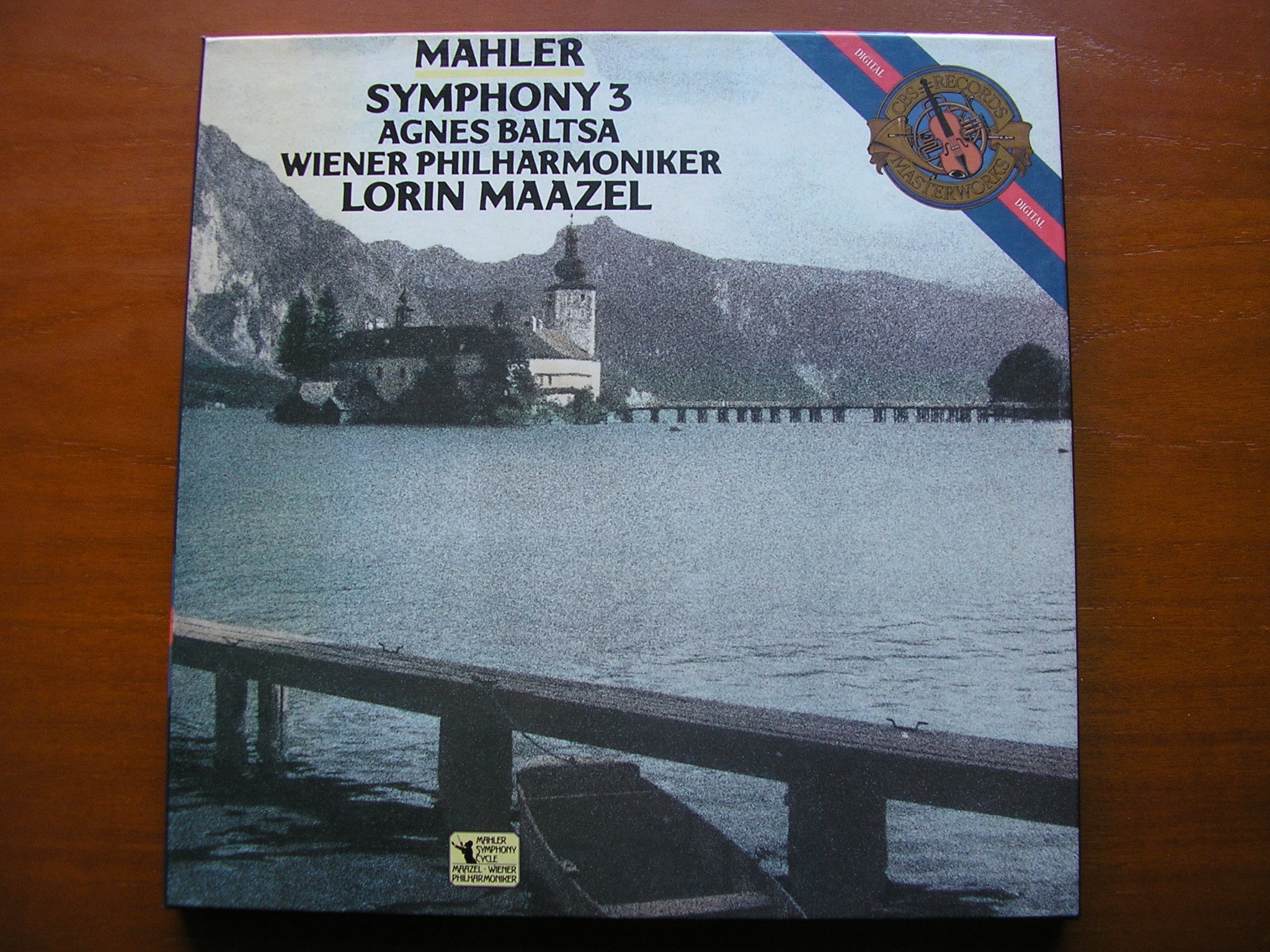 MAHLER: SYMPHONY No. 3 AGNES BALTSA / VIENNA PHILHARMONIC / LORIN MAAZ ...