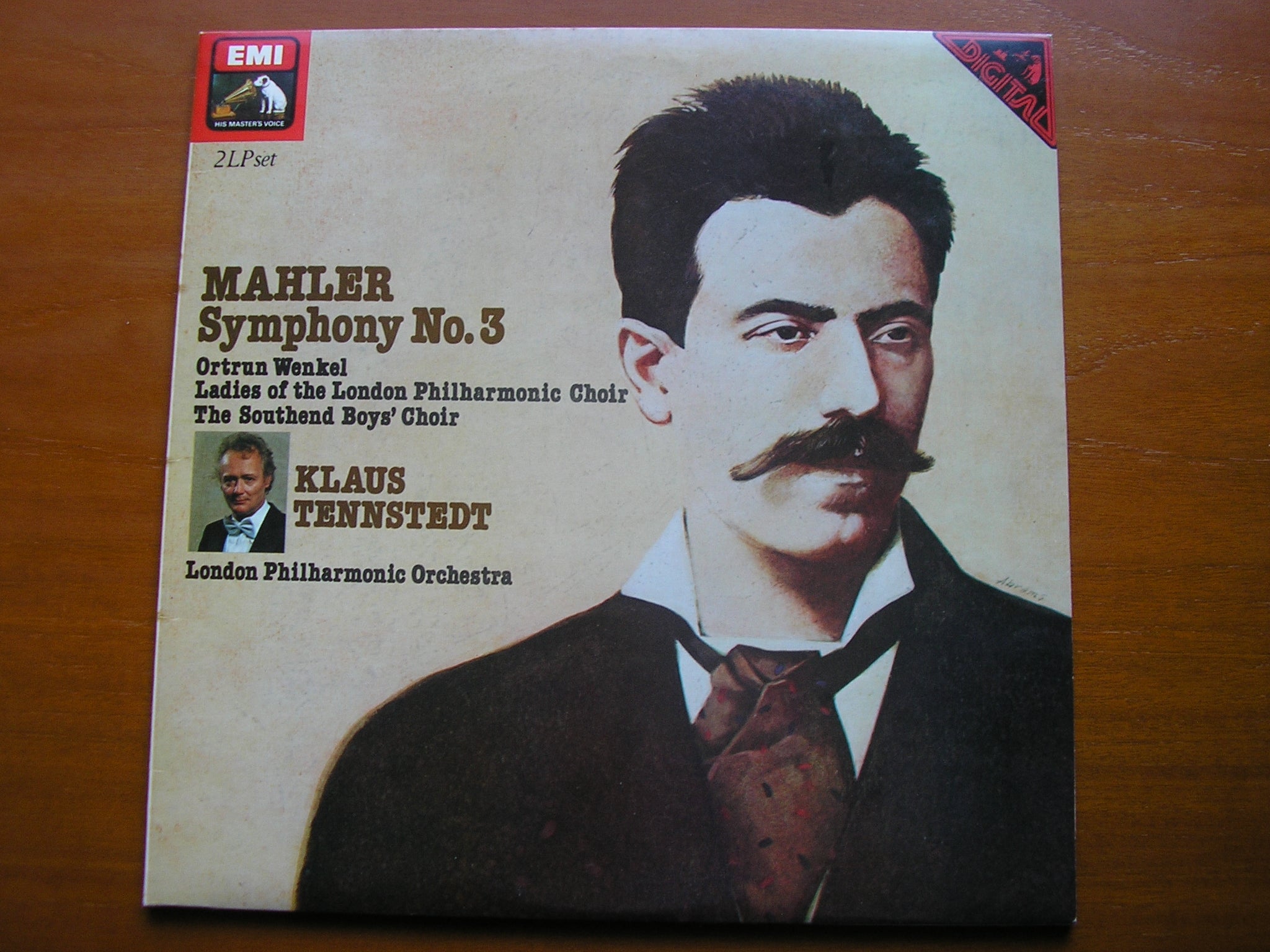 MAHLER: SYMPHONY No. 3 ORTRUN WENKEL / LONDON PHILHARMONIC / KLAUS TEN ...