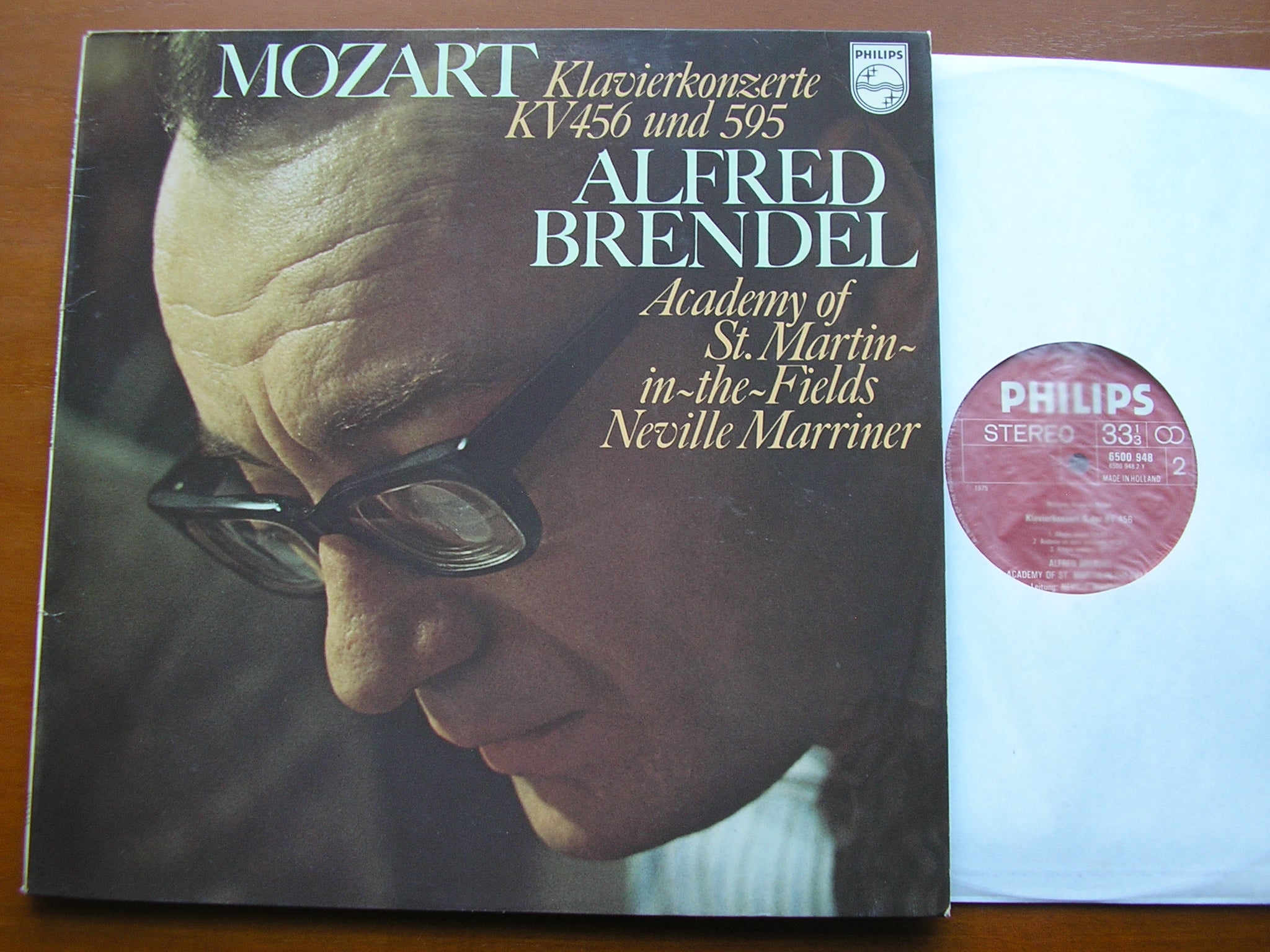 MOZART: PIANO CONCERTOS Nos. 18 & 27 BRENDEL / ASMIF / MARRINER 6500 9 ...