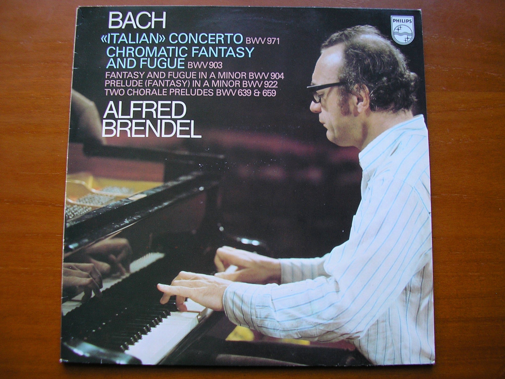 BACH: ITALIAN CONCERTO / KEYBOARD WORKS ALFRED BRENDEL 9500 353 ...
