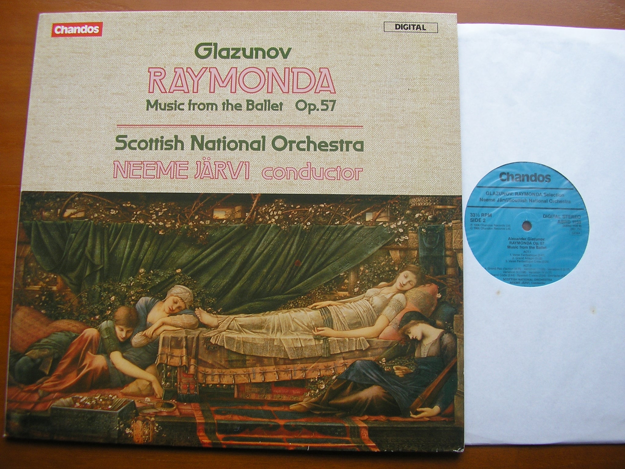 GLAZUNOV: RAYMONDA excerpts from the ballet JARVI / SCOTTISH NATIONAL ...
