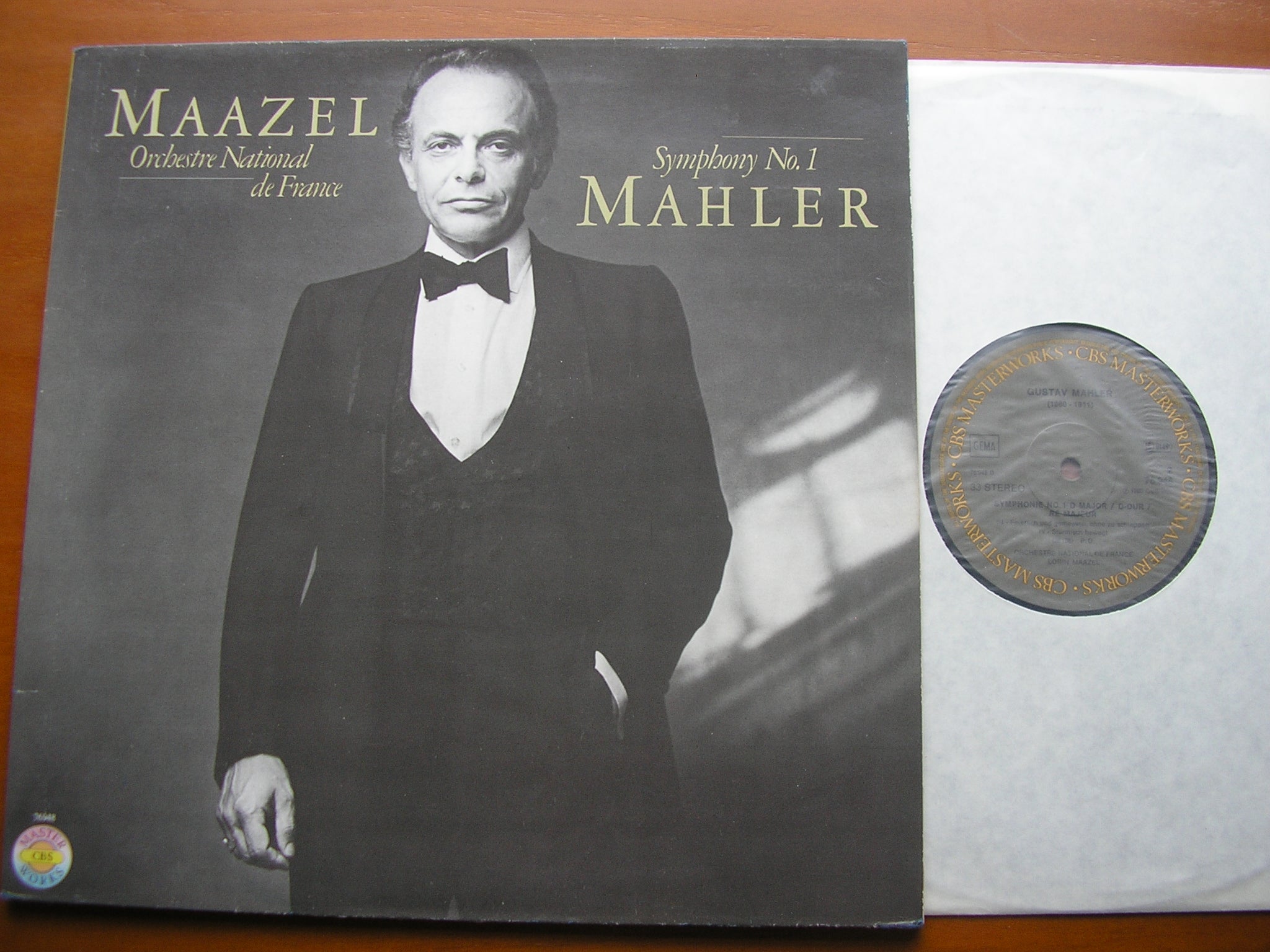 MAHLER: SYMPHONY No. 1 MAAZEL / FRENCH NATIONAL ORCHESTRA 76948 ...