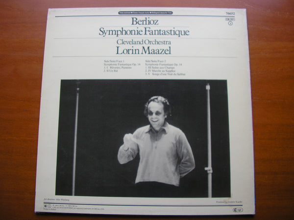 BERLIOZ: SYMPHONIE FANTASTIQUE MAAZEL / CLEVELAND ORCHESTRA 76652 ...