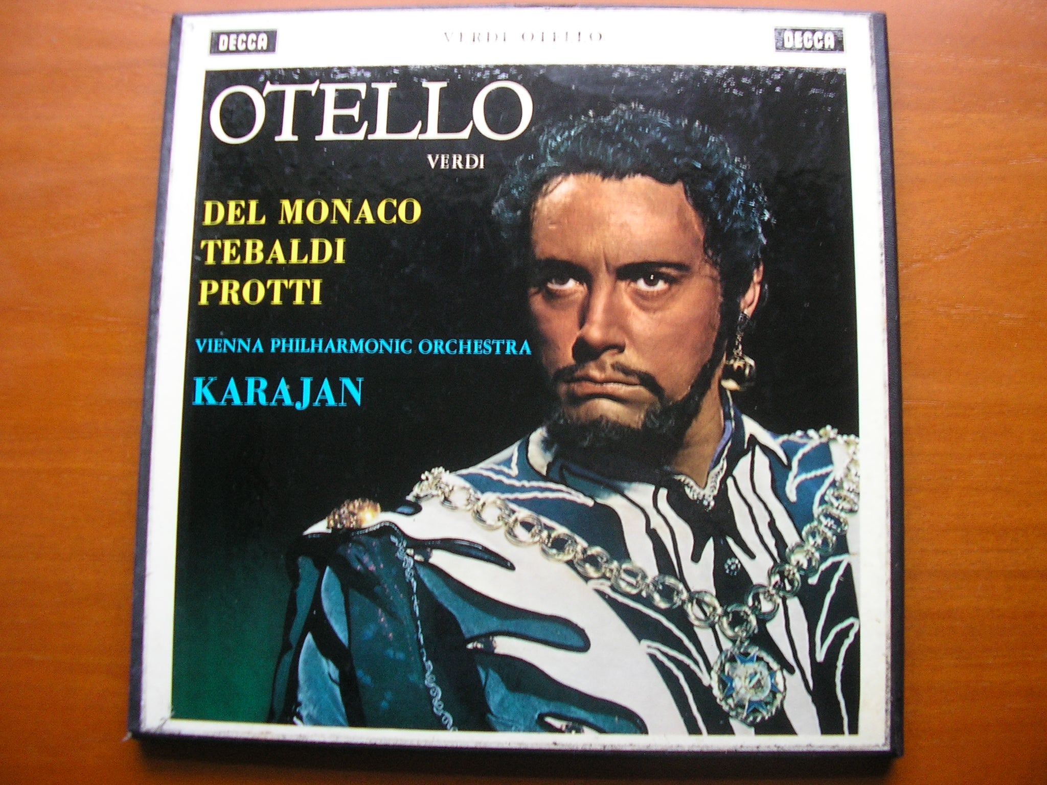 VERDI: OTELLO DEL MONACO / TEBALDI / PROTTI / VIENNA PHILHARMONIC / KA ...