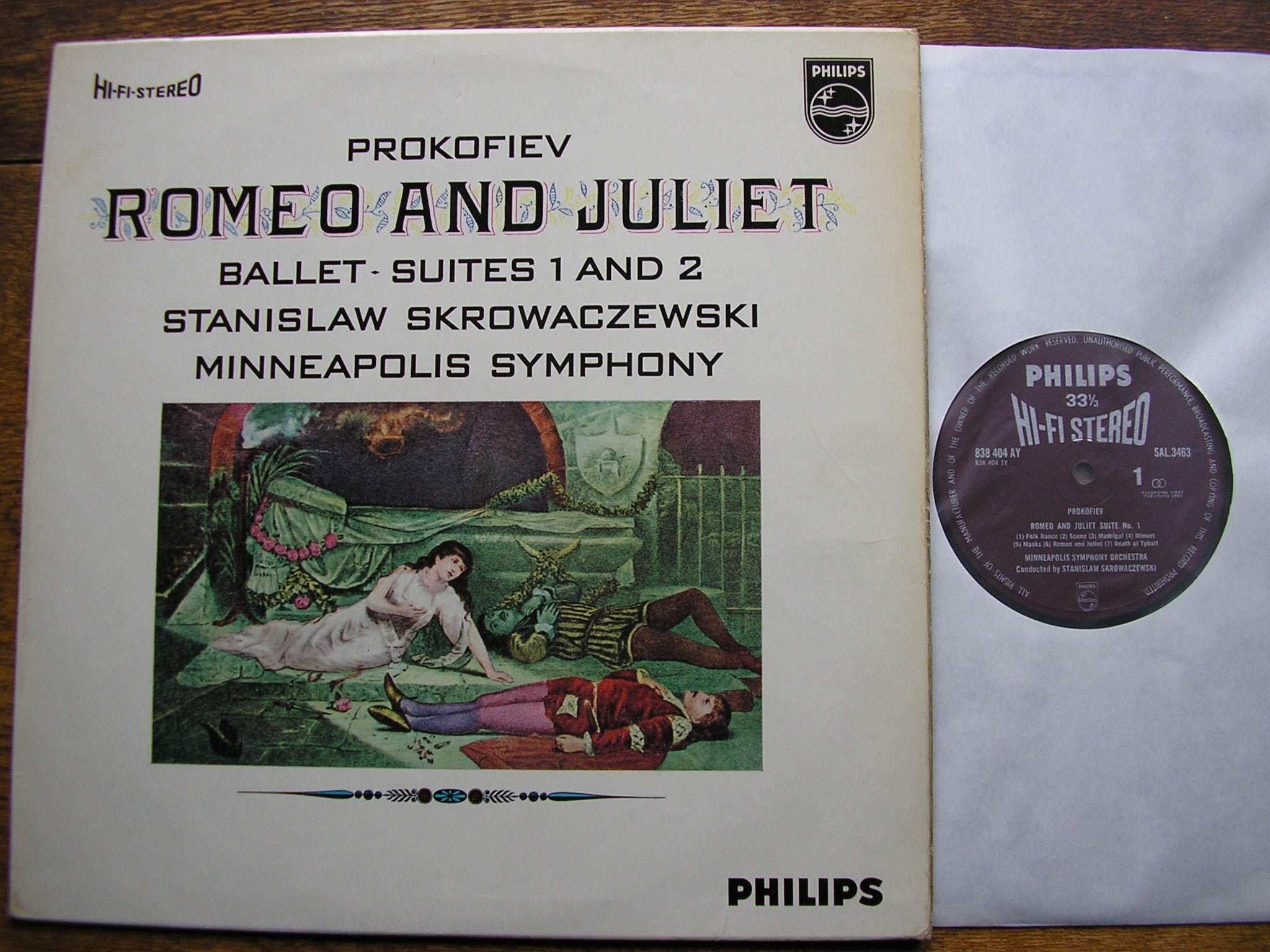 PROKOFIEV: ROMEO & JULIET BALLET SUITES Nos. 1 & 2 STANISLAW SKROWACZE ...