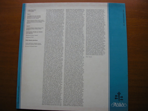 CHERUBINI: CAPRICCIO / FANTASIA PIETRO SPADA ITL 70023 – Kingsway Hall ...
