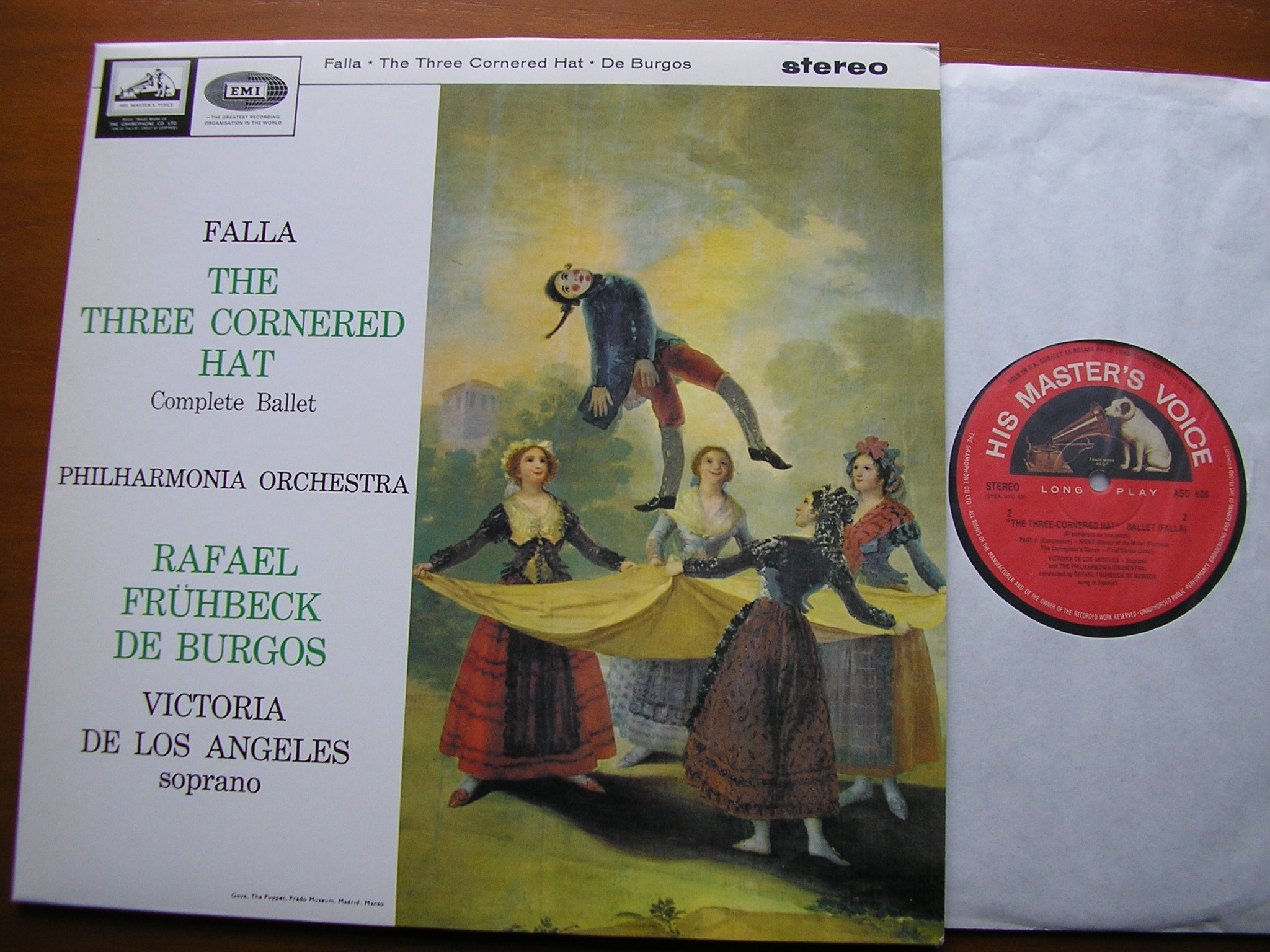 FALLA: THE THREE CORNERED HAT Complete Ballet DE LOS ANGELES / PHILHAR ...