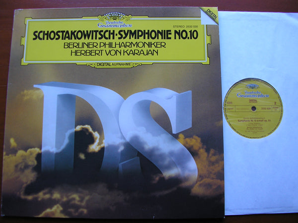 SHOSTAKOVICH: SYMPHONY No. 10 KARAJAN / BERLIN PHILHARMONIC 2532 030 ...
