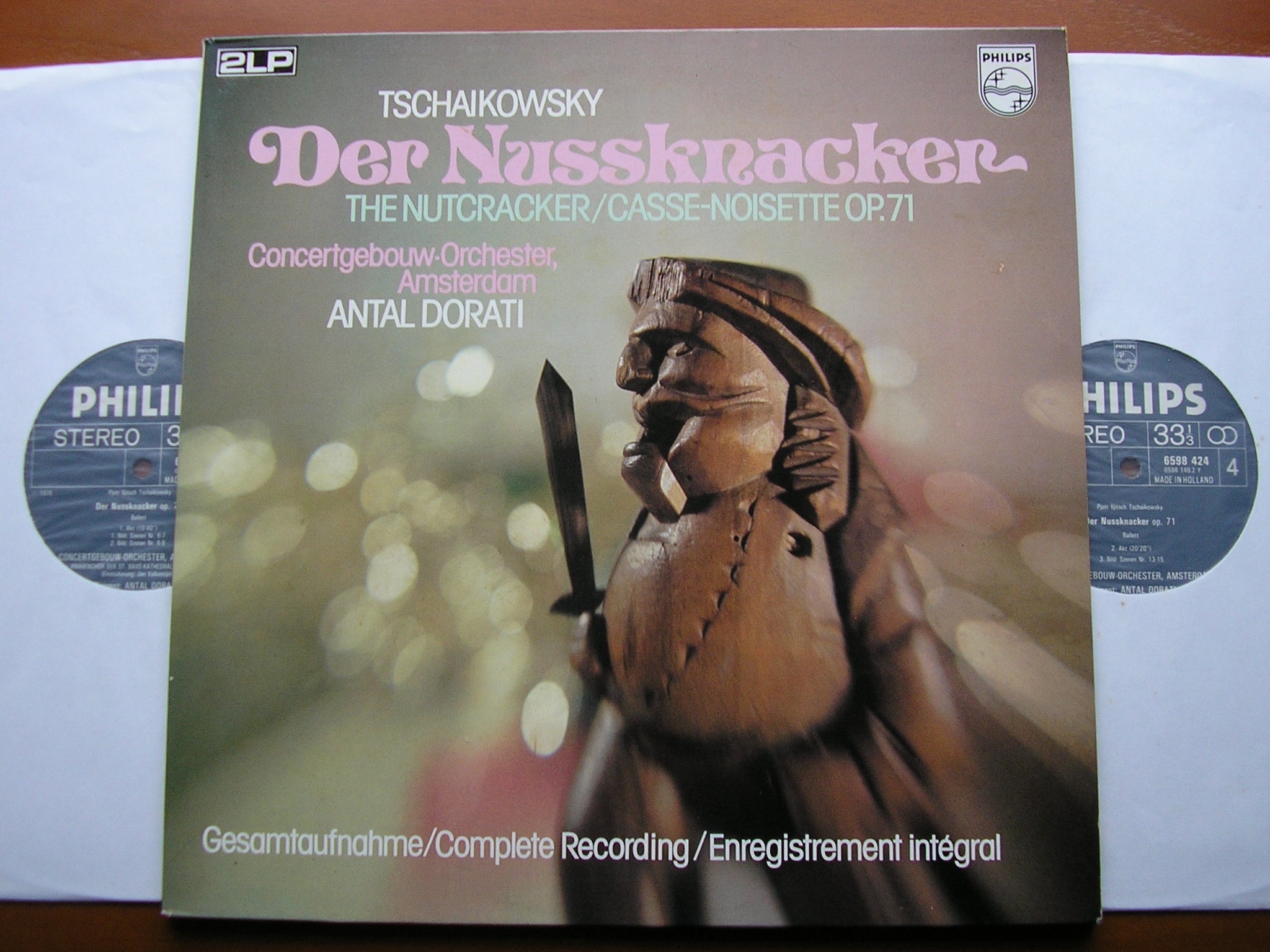 TCHAIKOVSKY: THE NUTCRACKER DORATI / CONCERTGEBOUW ORCHESTRA 2 LP 6747 ...