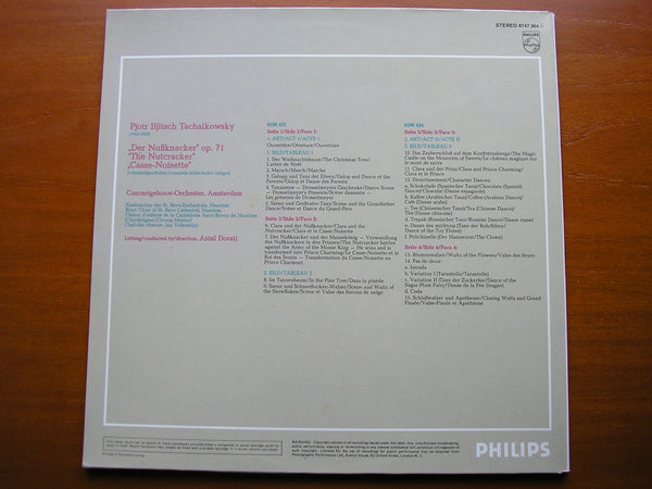 TCHAIKOVSKY: THE NUTCRACKER DORATI / CONCERTGEBOUW ORCHESTRA 2 LP 6747 ...