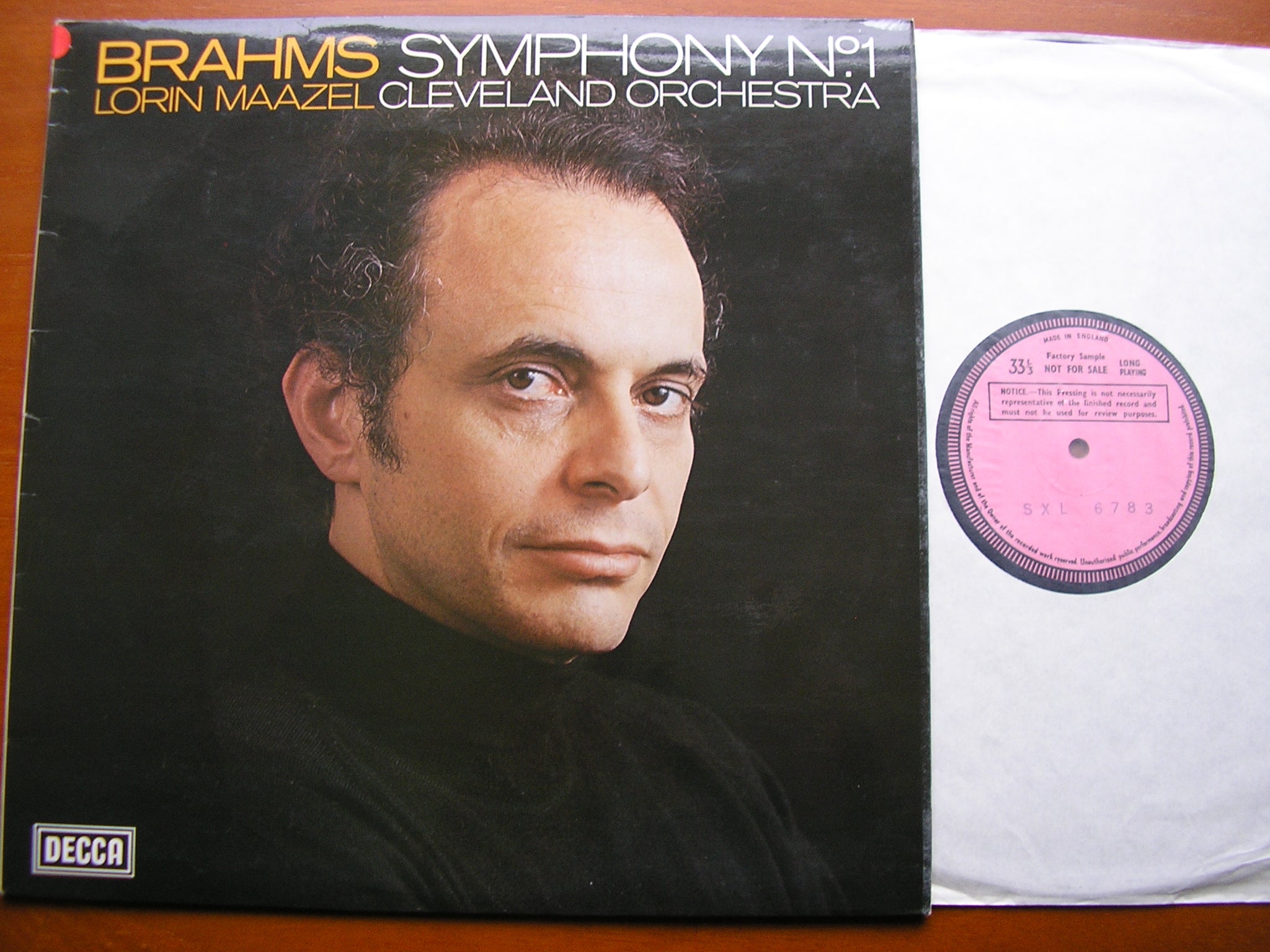 BRAHMS: SYMPHONY No.1 MAAZEL / CLEVELAND ORCHESTRA SXL 6783 – Kingsway ...