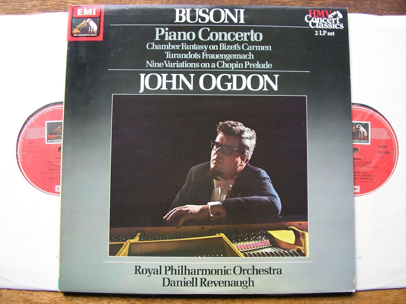 BUSONI: PIANO CONCERTO / SONATINA / NINE VARIATIONS OGDON / RPO / RAVE ...