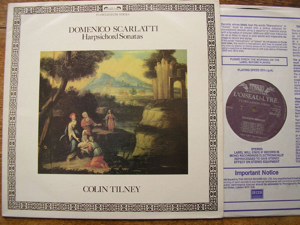 DOMENICO SCARLATTI: HARPSICHORD SONATAS COLIN TILNEY DSLO 567 ...
