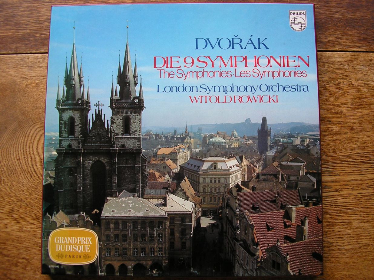 DVORAK: THE COMPLETE SYMPHONIES WITOLD ROWICKI / LONDON SYMPHONY ORCHE ...