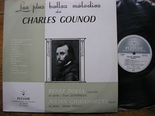 GOUNOD: MELODIES RENEE DORIA / JULIEN GIOVANNETTI / TASSO JANOPOULO ...