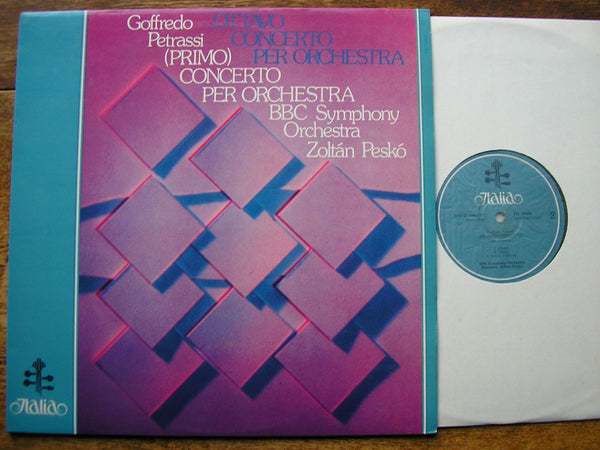 PETRASSI: CONCERTOS FOR ORCHESTRA ZOLTAN PESKO / BBC SYMPHONY ORCHESTR ...