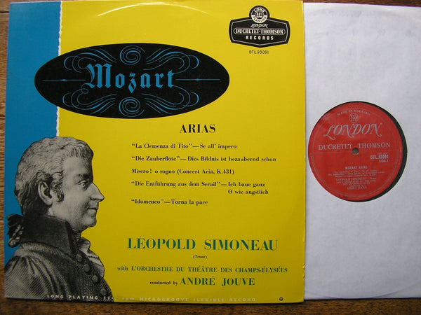 SIMONEAU SINGS MOZART: OPERA & CONCERT ARIAS LEOPOLD SIMONEAU / CHAMPS ...