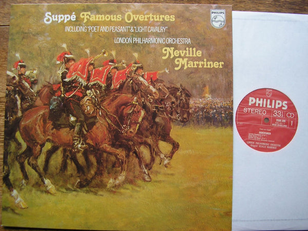 SUPPE: SIX FAMOUS OVERTURES MARRINER / LONDON PHILHARMONIC ORCHESTRA 9 ...