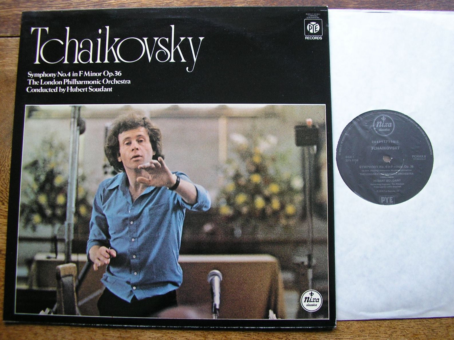 TCHAIKOVSKY: SYMPHONY No. 4 HUBERT SOUDANT / LONDON PHILHARMONIC ORCHE ...
