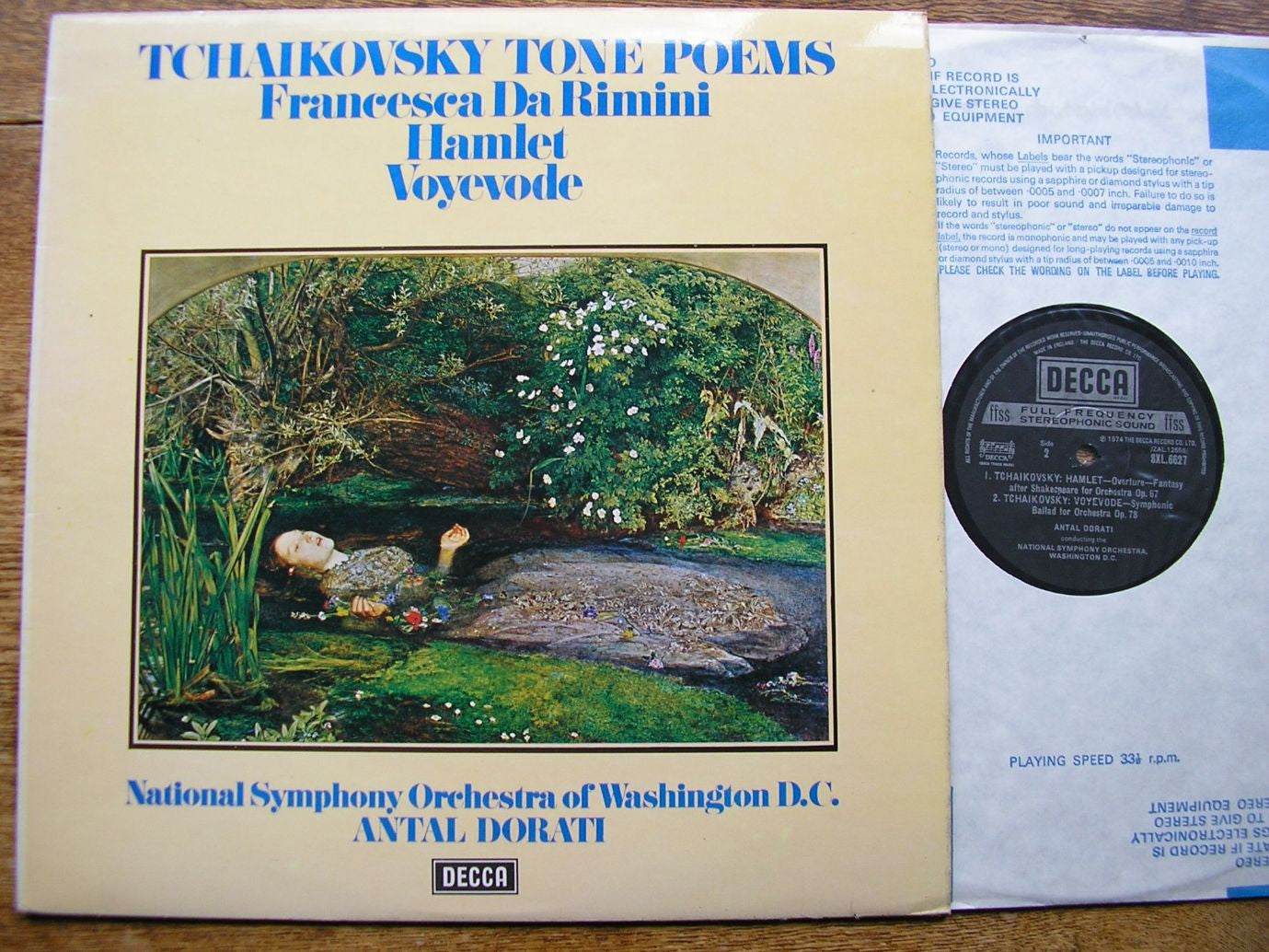 TCHAIKOVSKY: TONE POEMS Volume 1 HAMLET / VOYEVODE / FRANCESCA DA RIMI ...
